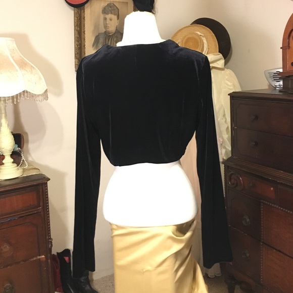 Vintage | Jackets & Coats | Vintage Velvet Topper Jacket | Poshmark